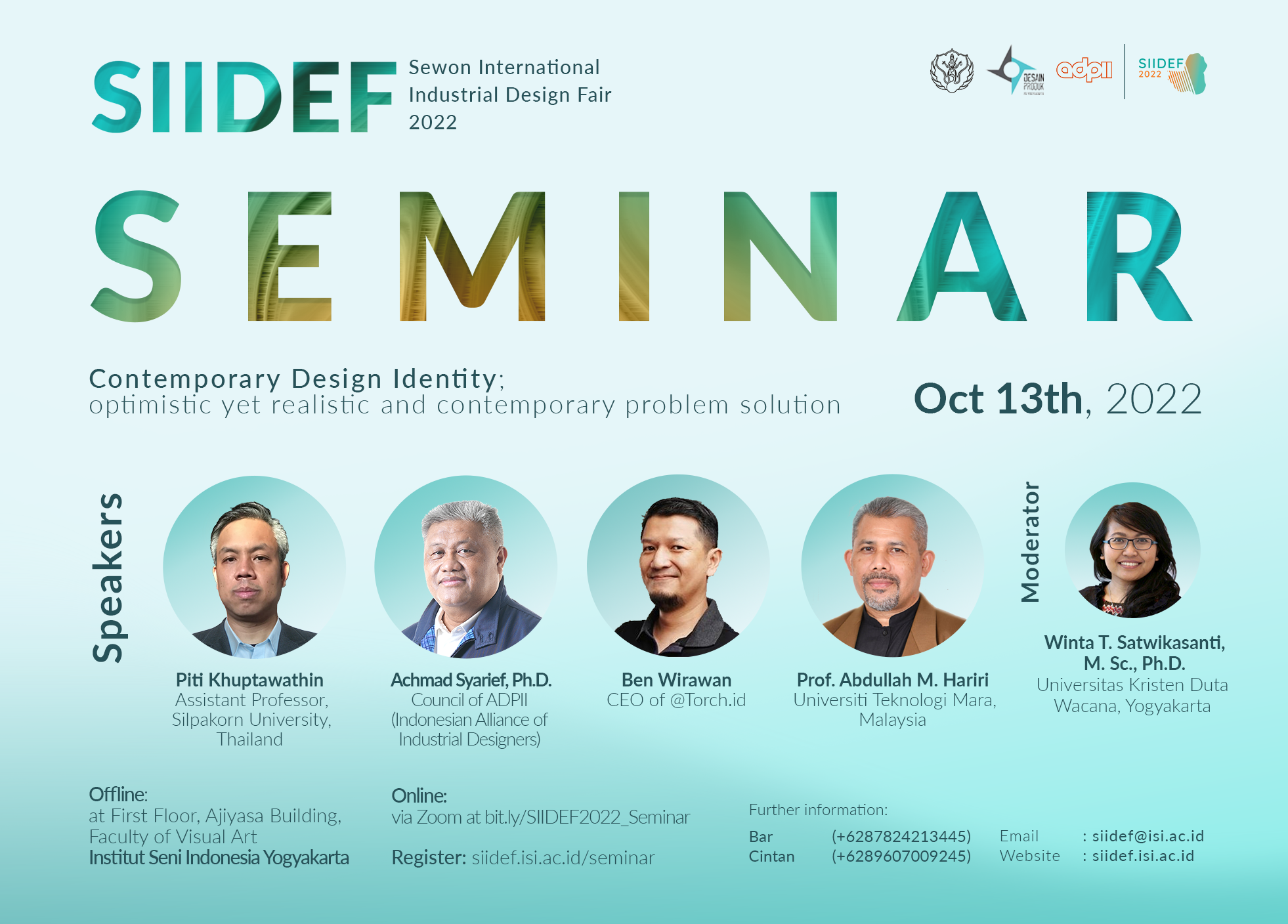 Seminar – Sewon Internasional Industrial Design Fair 2022